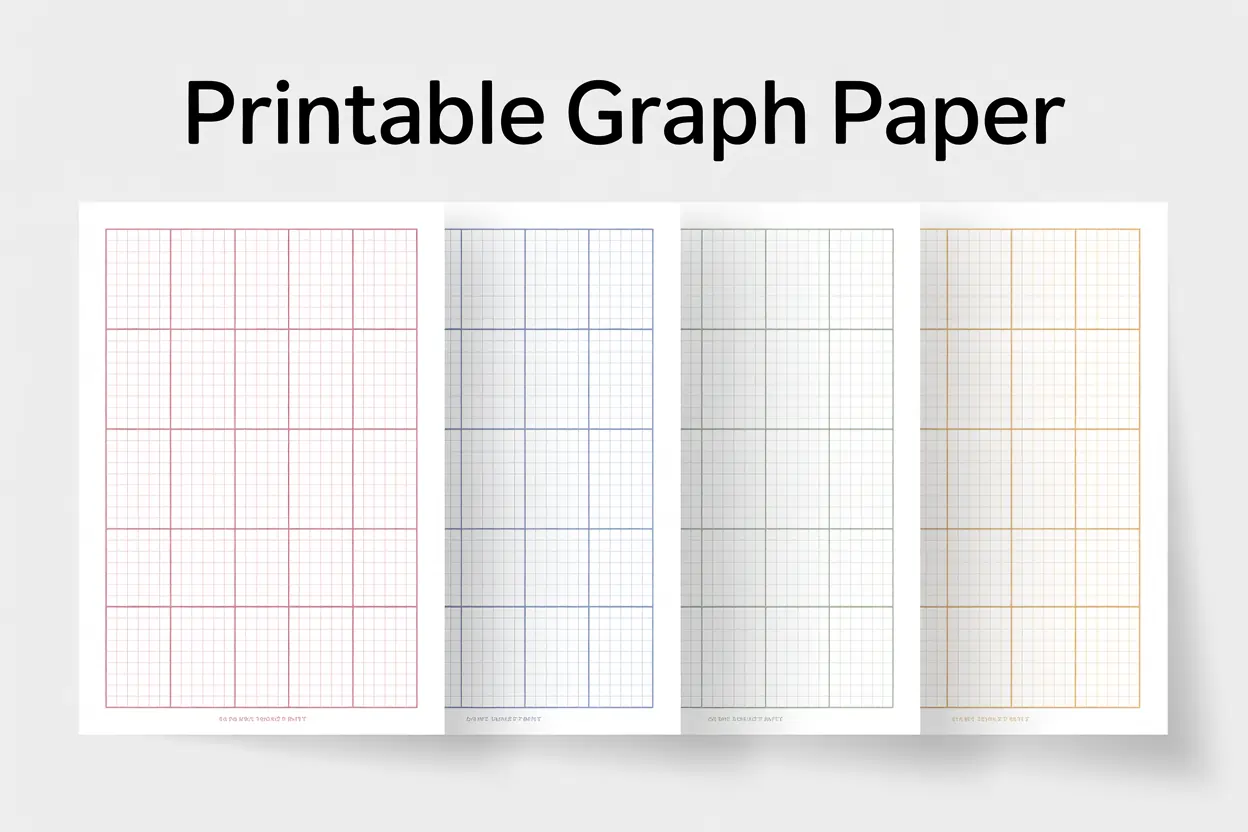 Free Printable Graph Paper Online & All PDF Templates 2026