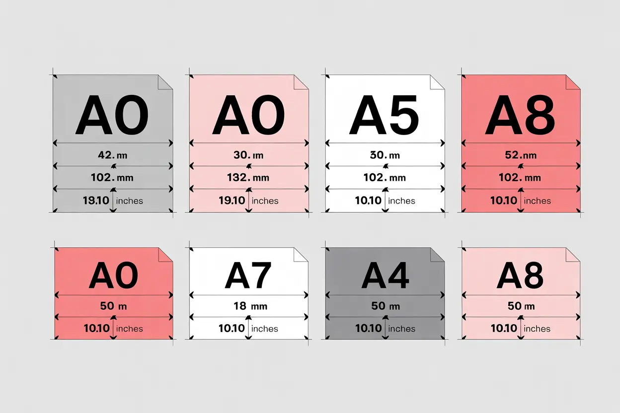 Printable Paper Sizes Guide: A, B, C, Letter, Legal & Ledger
